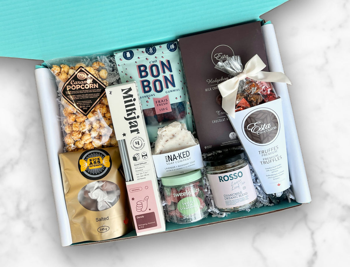 Sweet Celebration Basket – Skip The Flowers Inc.