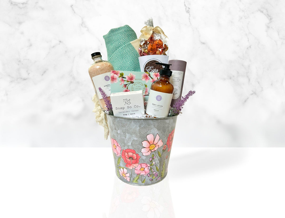 Flora Basket – Skip The Flowers Inc.