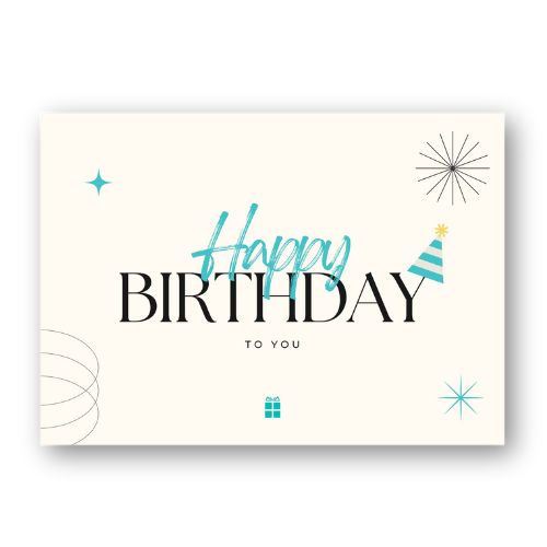 Happy Birthday Card – Skip The Flowers Inc.